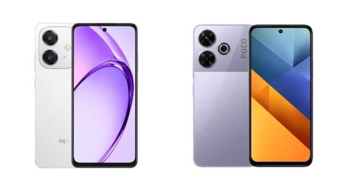 Perbandingan Spesifikasi Oppo A3 vs Poco M6, Harga HP Dibanderol Murah ...
