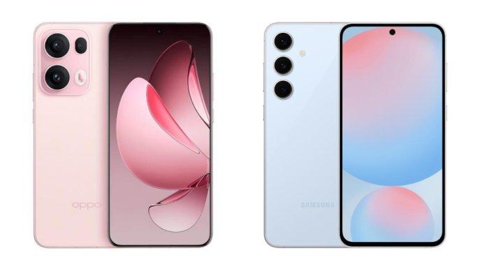 Duel Spesifikasi dan Harga HP Oppo Reno 13 Pro vs Samsung Galaxy S24 FE, Mana Lebih Unggul ...