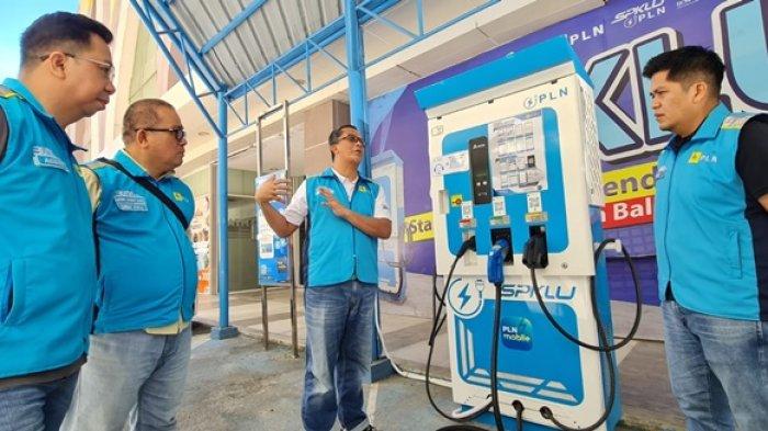 Dukung Ekosistem Kendaraan Listrik di IKN, PLN Tambah 7 SPKLU Tersebar di Kalimantan Timur ...