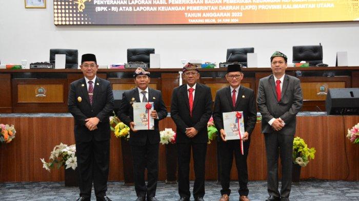 BPK RI Beri Rekomendasi Atas Opini WTP Laporan Keuangan Pemprov Kaltara 2023, Berikut Catatannya ...