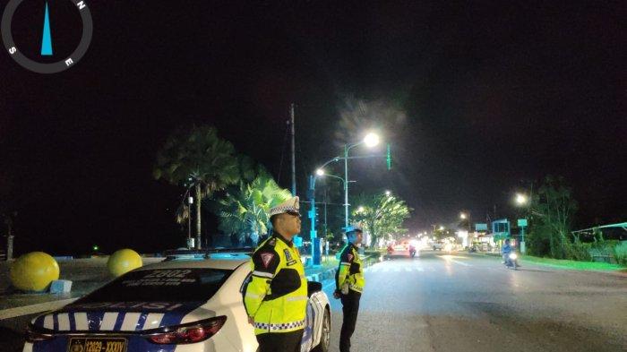 Personel Ditlantas Polda Kaltara Kembali Aktif Laksanakan Pengaturan Lalu Lintas Setelah Lebaran ...