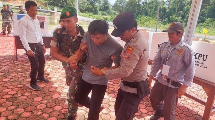 Libatkan 110 Personel TNI dan Polri, Polres Tana Tidung Gelar Simulasi Pengamanan TPS Pilkada ...