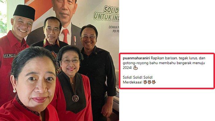 Mata Puan Maharani Berkaca-kaca, usai Megawati Tunjuk Ganjar jadi Calon Presiden PDIP ...
