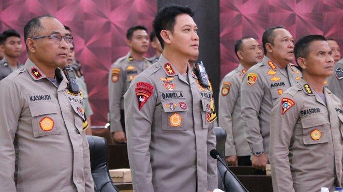 Kapolda Kaltara dan Pejabat Utama Ikuti Pembukaan Rakernis Baharkam Polri Tahun 2023 ...