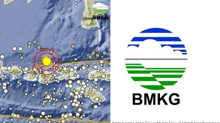 Info Gempa Terkini di Indonesia, BMKG: Gempa Bumi di Timur Laut Pulau Saringi Nusa Tenggara ...
