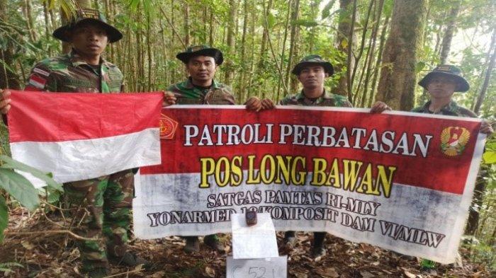 Satgas Pamtas di Kaltara Berhasil Patroli 5.521 Patok Batas RI-Malaysia: Masih Ada Ribuan Patok ...