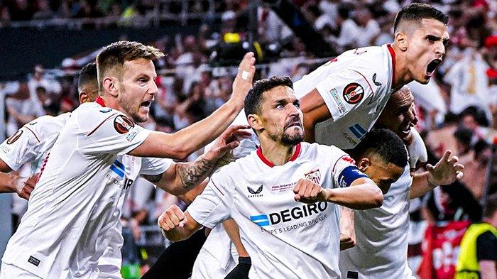 Hasil Liga Europa, Sevilla Juara Tundukkan AS Roma via Drama Adu Penalti, Dybala Gigit Jari ...
