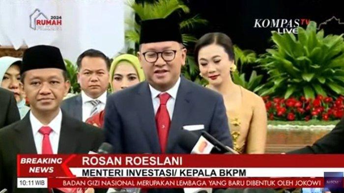 Sosok Rosan Roeslani, Menteri Investasi Pengganti Bahlil, Timses Prabowo-Gibran di Pilpres 2024 ...