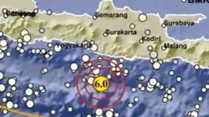 Gempa M 6.0 Guncang Pacitan, Getaran Terasa hingga Yogyakarta, Cek Titik Koordinat dan Imbauan ...