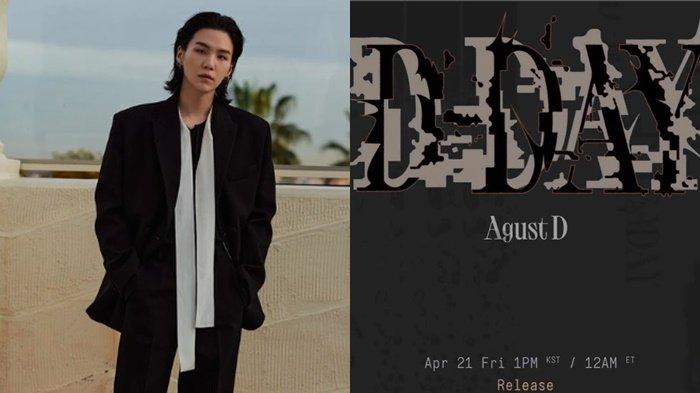 Suga BTS Umumkan Rilis Album Solo Pertamanya D-DAY pada 21 April 2023 ...