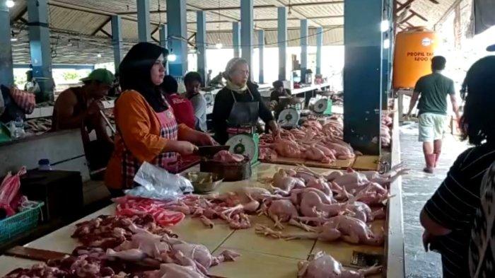 Awal Ramadhan di Malinau, Harga Ayam Potong Rp 45 Ribu Perkilogram ...