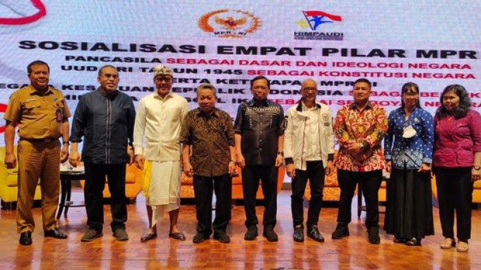 Sosialisasi 4 Pilar di Bali, Senator DPD Asal Kaltara Fernando Sinaga Ajak Warga Sukseskan KTT ...
