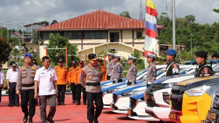 Kapolda Kaltara Pimpin Apel Gelar Pasukan Operasi Ketupat Kayan Tahun 2024 - Tribunkaltara.com