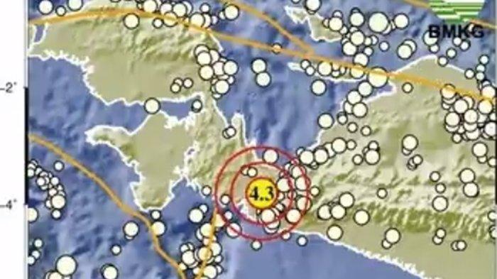 Update Gempa Terkini BMKG, Gempa Bumi Guncang Barat Daya Nabire Papua, Cek Magnitudo dan ...