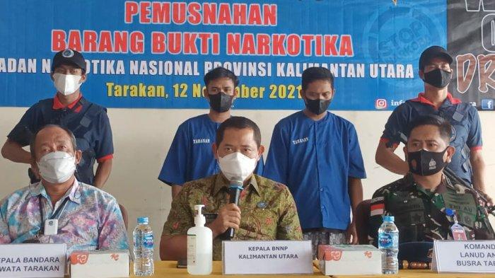 Pelaku Narkoba ED Masih Buron, BNNP Kaltara Apresiasi Petugas Avsec, Jeli Dengan Paket ...