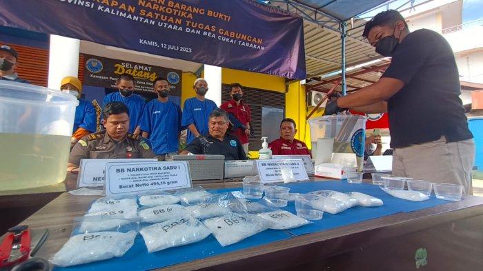 BREAKING NEWS Sabu 1 Kg Nyaris Lolos ke Kaltim, Kurir Jemput ke Tarakan, BNPP Musnahkan BB ...