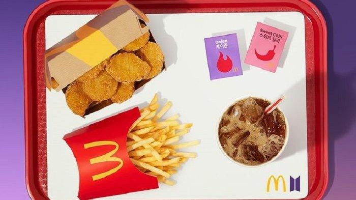 Daftar Harga Paket BTS Meal Beserta Menu yang Didapat, Dibanderol Rp 51 Ribu - Tribunkaltara.com