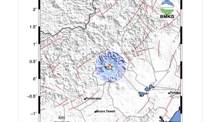 Info Gempa Terkini Hari Ini, BMKG: Gempa Magnitudo 4.0 Kembali Guncang Mahulu Kaltim, Cek ...