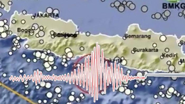 Gempa M 5.0 Guncang Cilacap Jawa Tengah, Cek Titik Koordinat dan Imbauan BMKG - Tribunkaltara.com
