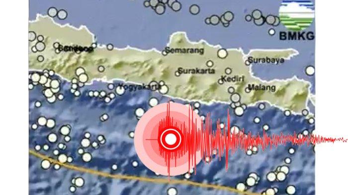 Pacitan Jawa Timur Diguncang Gempa Kedalaman 18 Km, Cek Titik Koordinat via BMKG - Tribunkaltara.com