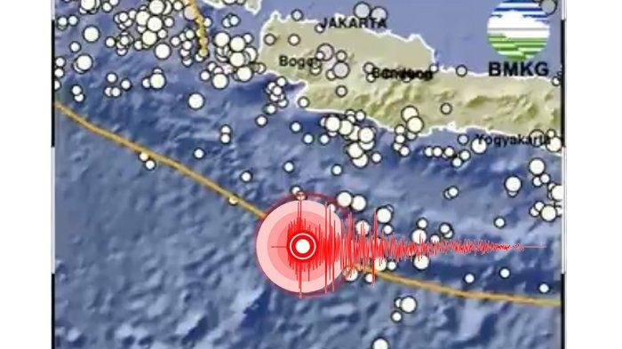 Gempa M 5.2 Guncang Sukabumi Jawa Barat Kedalaman 10 km, Titik Koordinat di Dekat Zona ...