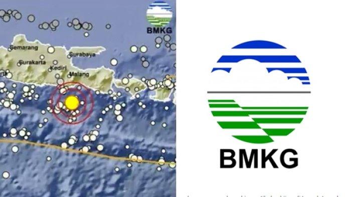 BMKG: Gempa Bumi Baru Saja di Tenggara Malang Jawa Timur, Cek Pusat Gempa Terkini 2 Menit yang ...