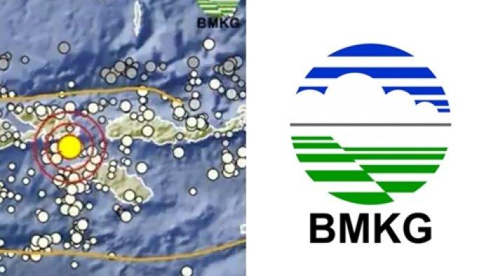 Gempa Terkini BMKG, Gempa Bumi Baru Saja Getarkan Barat Laut Tambolaka NTT Pagi Ini, Cek ...