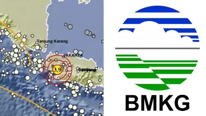Gempa Terkini Guncang Sukabumi Jawa Barat M 3.9, BMKG Catat Kedalaman 10 Km di Darat ...