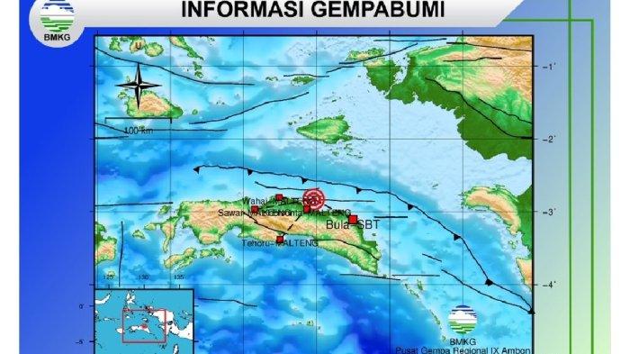 Gempa Terkini di Indonesia Hari Ini, Gempa Guncang Wilayah di Maluku Tengah, Penjelasan BMKG ...