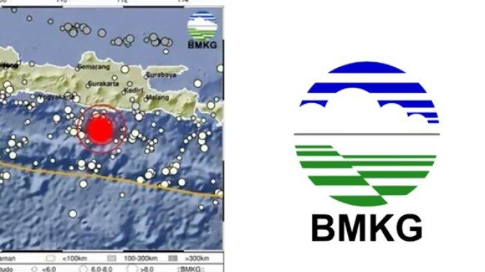 Gempa Terkini Pacitan Jawa Timur Sore Ini, Cek Pusat Gempa Bumi di Laut via BMKG Kedalaman 19 Km ...