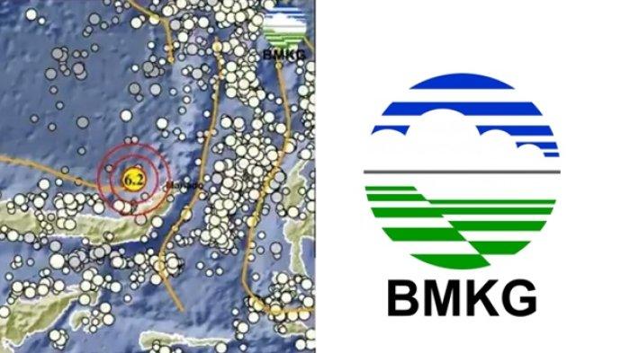 BMKG: Gempa Bumi M 6.2 Guncang Amurang Sulawesi Utara, Cek Pusat Gempa Terkini 2 Menit yang Lalu ...