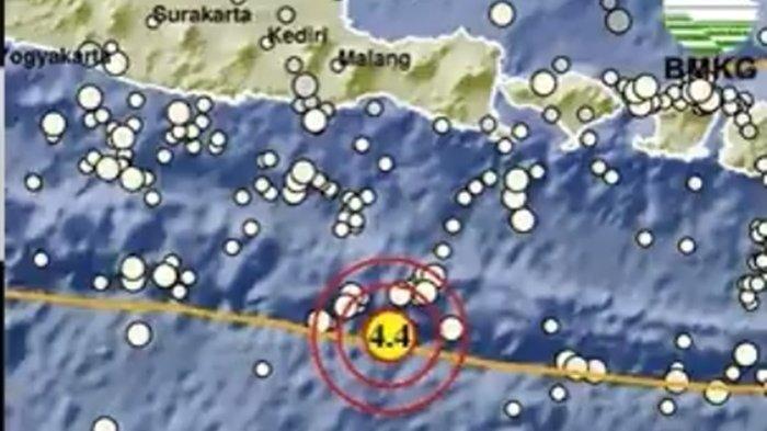 BMKG: Gempa Bumi M 4.4 Guncang Barat Daya Jember Jawa Timur, Penjelasan BMKG soal Gempa Terkini ...