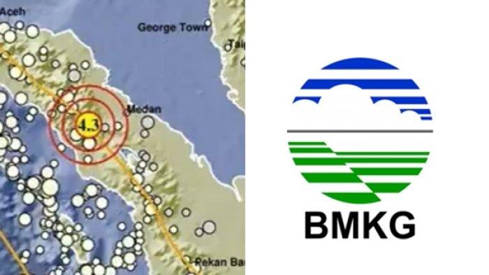 BMKG: Gempa Bumi Guncang Tenggara Kutacane Aceh Tenggara Magnitudo 4.3, Cek Info Gempa Terkini ...