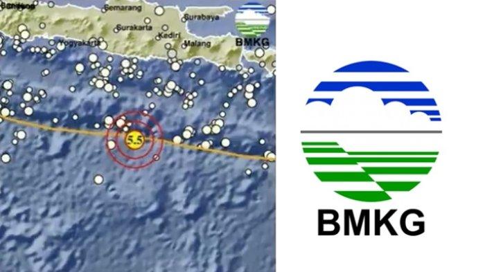 Gempa Hari Ini M 5.5 Guncang Pacitan Jawa Timur, Cek Pusat Gempa Terkini hingga Penjelasan BMKG ...
