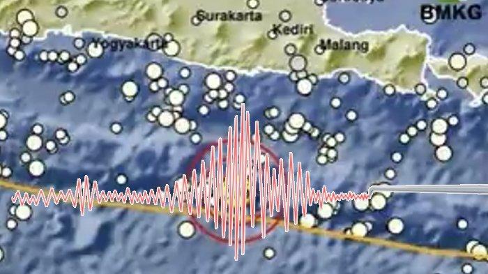 Gempa Terkini M 3.6 Guncang Pacitan, Jawa Timur, Cek Titik Koordinat via BMKG - Tribunkaltara.com