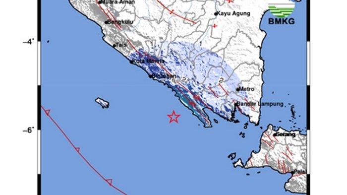 Gempa Terkini di Indonesia Hari Ini, Gempa Guncang Barat Daya Pesisir Barat Lampung, Penjelasan ...