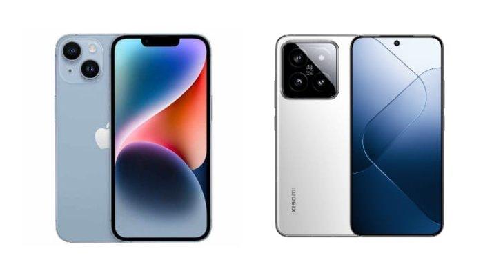 Perbandingan Spesifikasi iPhone 14 vs Xiaomi 14, Harga HP Beda Rp 750 Ribuan, Worth It yang Mana ...