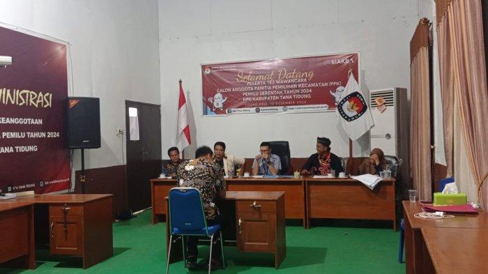 49 Peserta Seleksi Calon PPK Lolos Wawancara, KPU Tana Tidung Jadwalkan Pelantikan di Januari ...