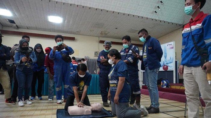Peringati Bulan K3, Pertamina EP Bunyu Field Gelar Upskilling First Aider - Tribunkaltara.com