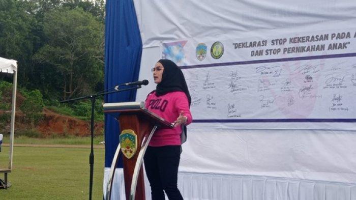 Deklarasi Stop Kekerasan Anak dan Pernikahan Dini, Vamelia Ibrahim ...