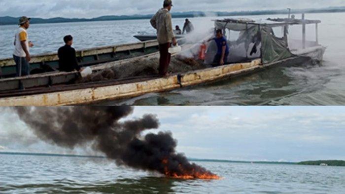 Kapal Pemukat Rumput Laut di Nunukan Terbakar, Kerugian Hingga Rp 15 ...