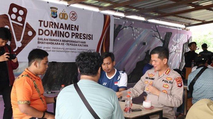 Sambut Hari Bhayangkara ke-78, Polda Kaltara Laksanakan Lomba Domino Antar Media - Tribunkaltara.com