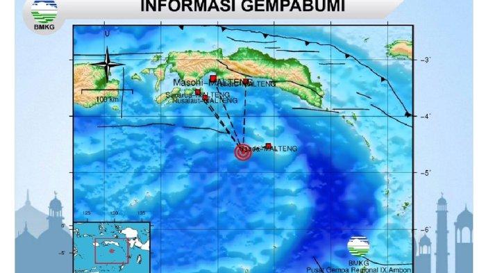 Gempa Terkini di Indonesia, Gempa Bumi Guncang Wilayah Maluku Tengah Hari Ini, Cek Penjelasan ...