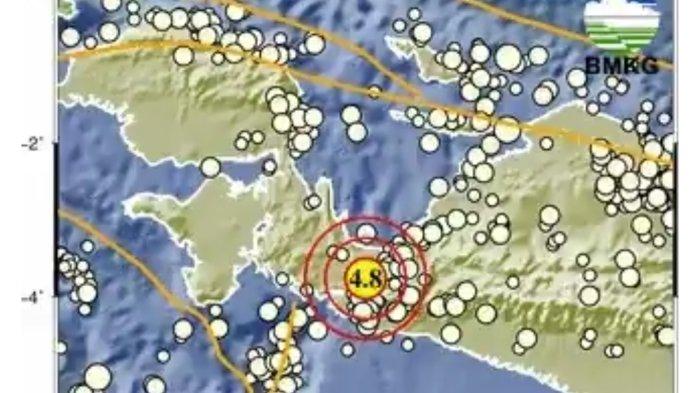 BMKG: Gempa Terkini Guncang Barat Daya Nabire Papua Pagi Ini, Cek Magnitudo dan Pusat Gempa Bumi ...