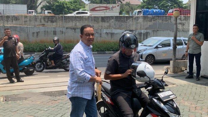 Bonceng Motor Matic Anies Baswedan Datangi Baintelkam Polri, SKCK 4 ...