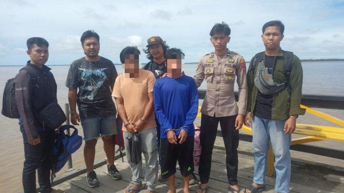 Tim Unit Reskrim Polsek Tana Lia Tangkap Dua Pengedar Narkoba, Transaksi Sabu di Pertambakan ...