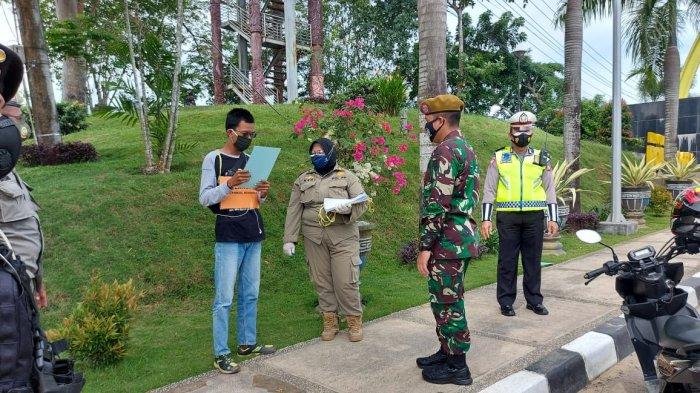 Ketahuan Tak Pakai Masker, Pelanggar Protokol Kesehatan di Bontang Denda Rp 100 Ribu ...