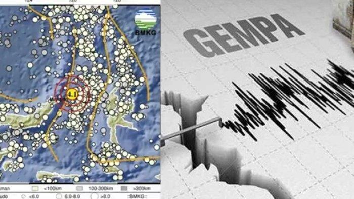 Gempa M 4.1 Hantam Bitung Sulawesi Utara, Cek Pusat Gempa Terkini 2 Menit yang Lalu via BMKG ...