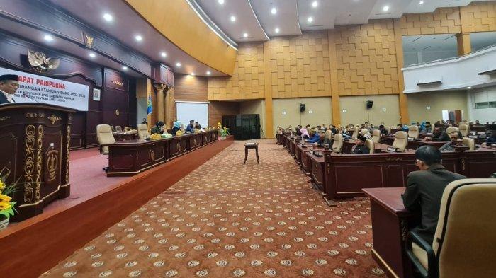 Paripurna DPRD Nunukan Setujui Raperda APBD Tahun 2023 Rp1,4 Triliun, Dewan Beri 7 Catatan ke ...