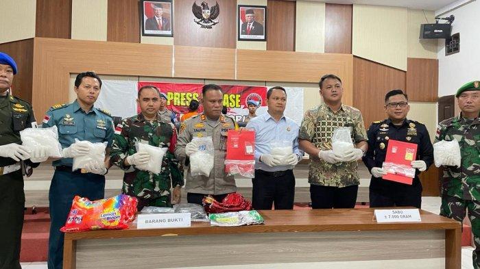 BREAKING NEWS- Polres Nunukan Ungkap Penyelundupan Sabu 7 Kg, Dikemas Sabun Deterjen Asal ...